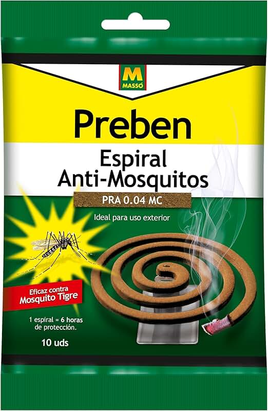 Amazon.es: espirales antimosquitos