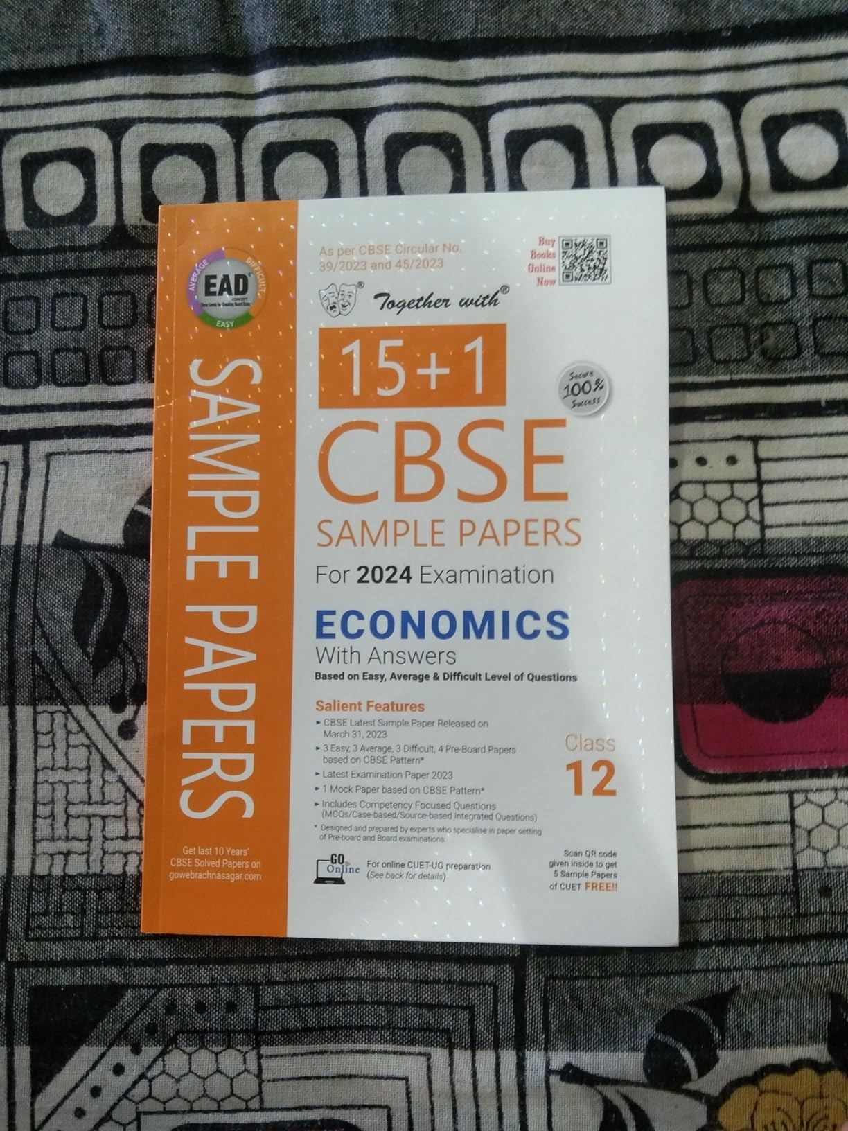 Together with CBSE Sample Paper class 12 Economics for Board Exam 2024 ...
