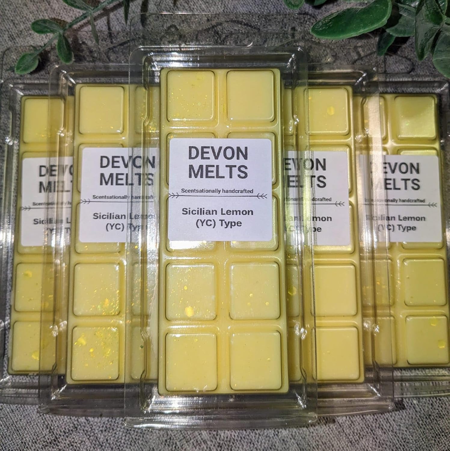 Devon Melts - Sicilian Lemon (YC) Type - Highly Scented 100% Soy Wax ...