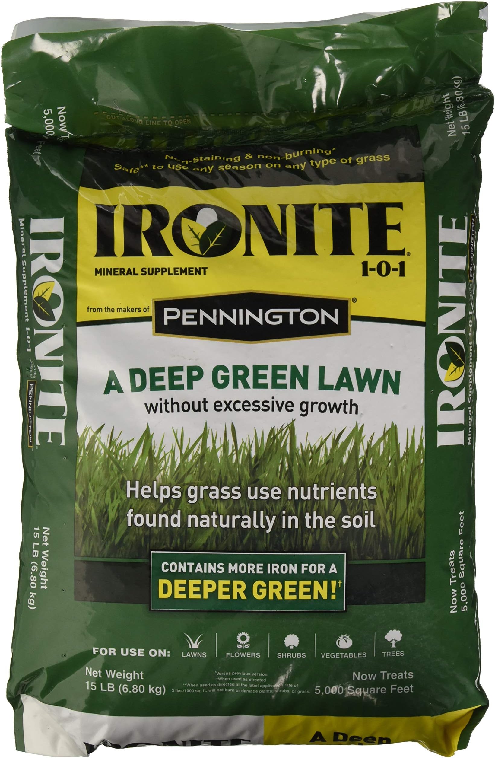 Amazon.com : Ironite 100519460 1-0-0 Mineral Supplement/Fertilizer, 15 ...