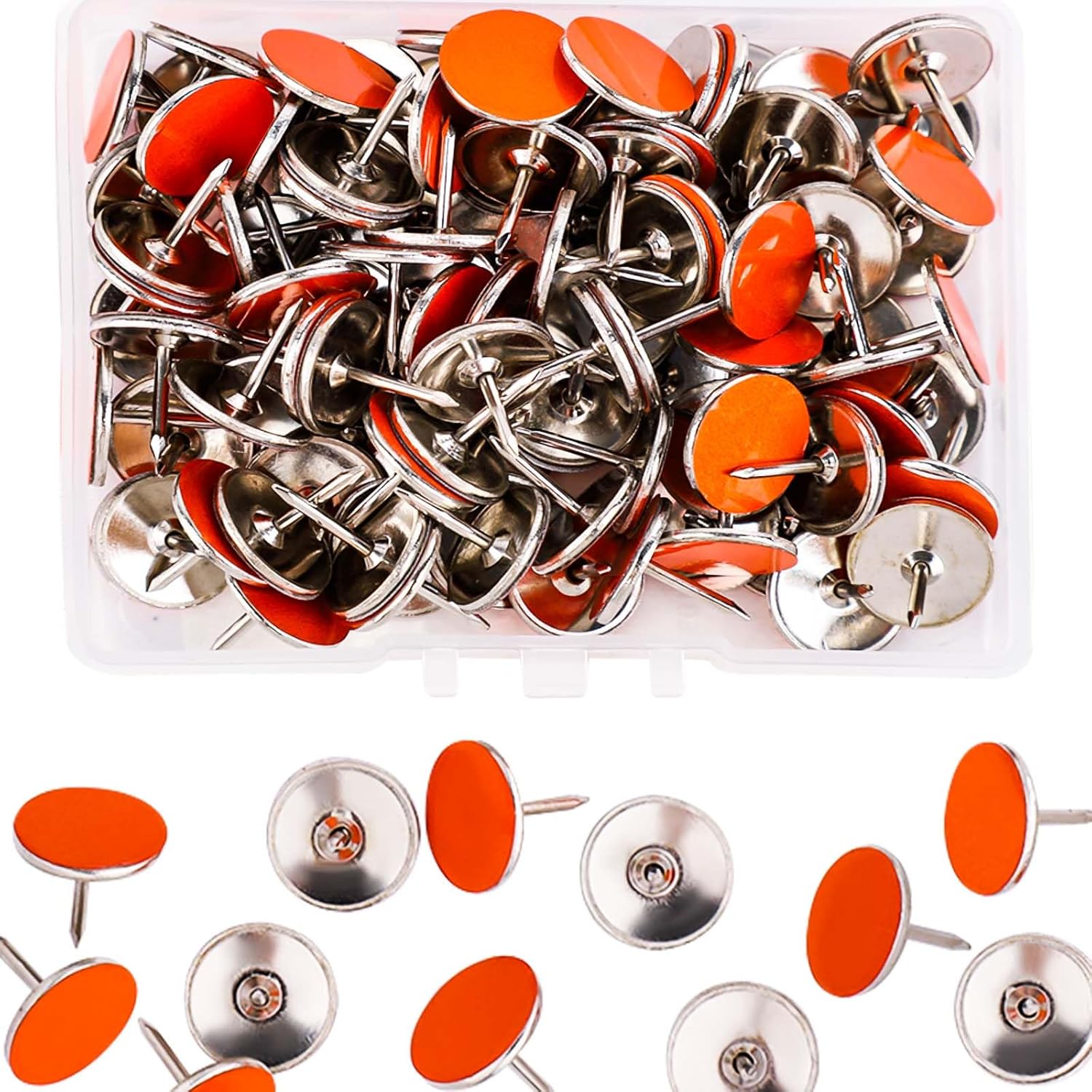 Amazon.com : lasuroa 100pcs Reflective Tack Trail, Glow in The Dark ...