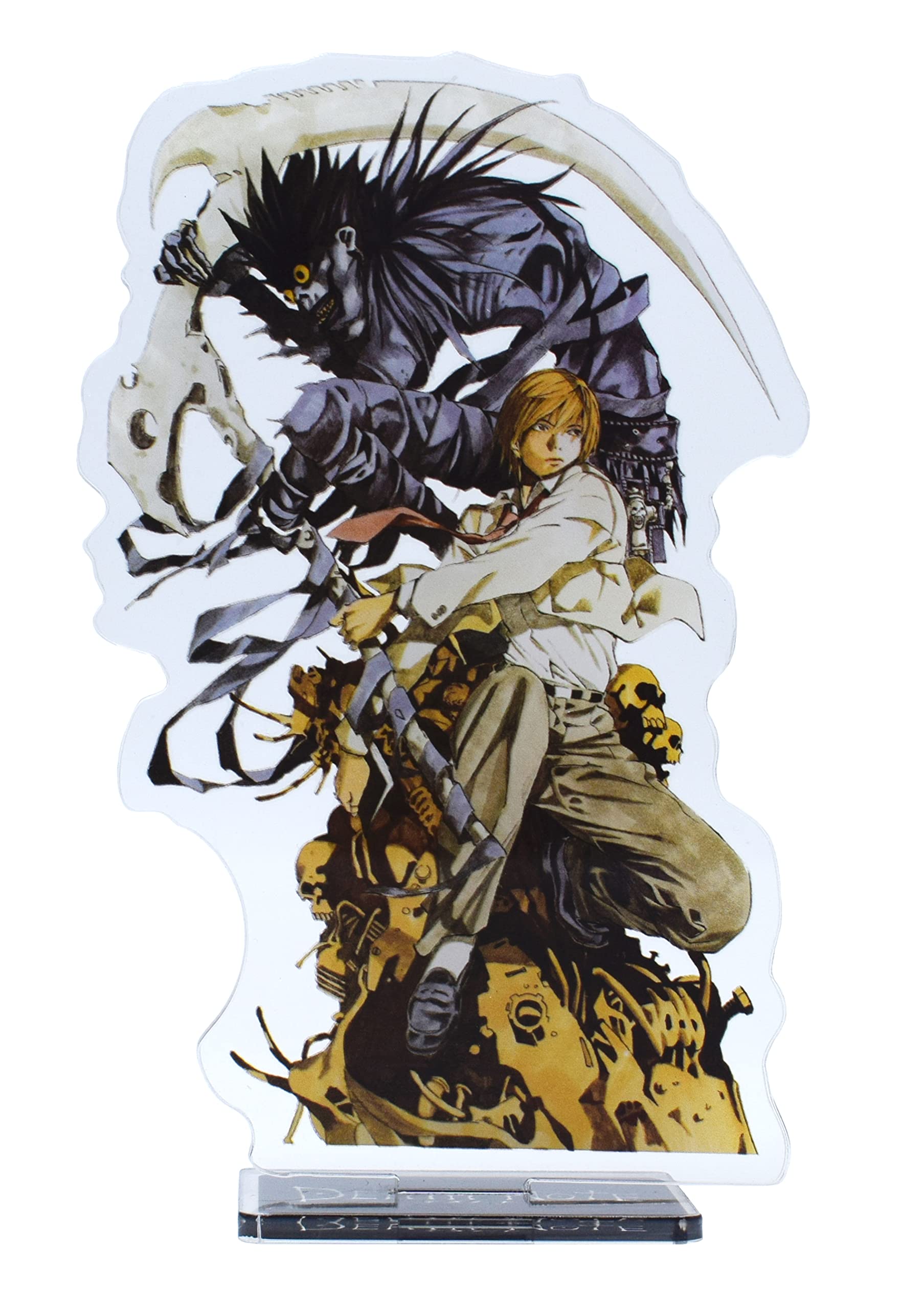 Amazon.com: Anime Yagami Light Acrylic Stand Figure,Desktop Ornament ...