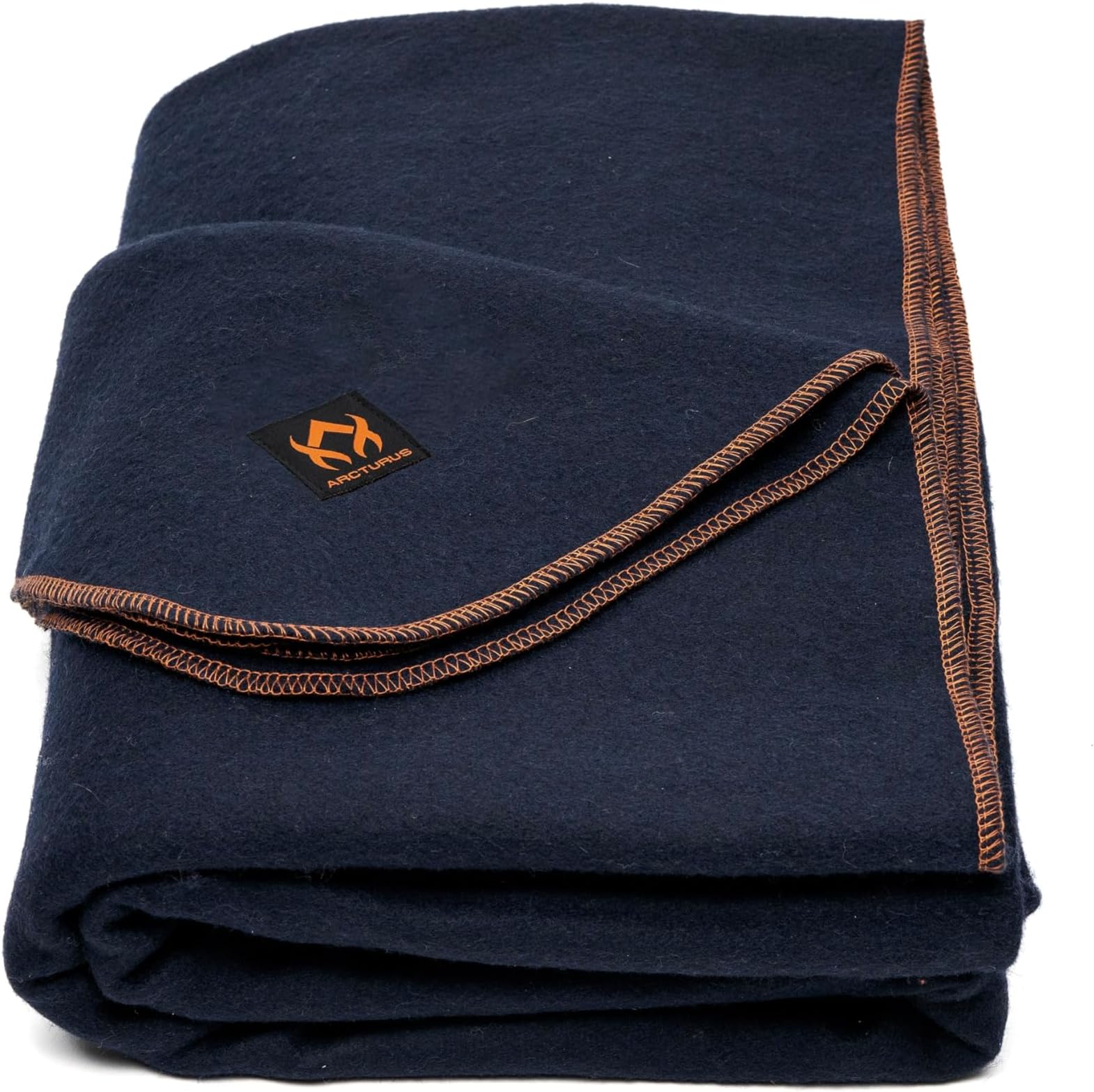 Arcturus 80% Heavy Military Wool Blanket 4+ Lbs 64" x 88" Navy : Amazon ...