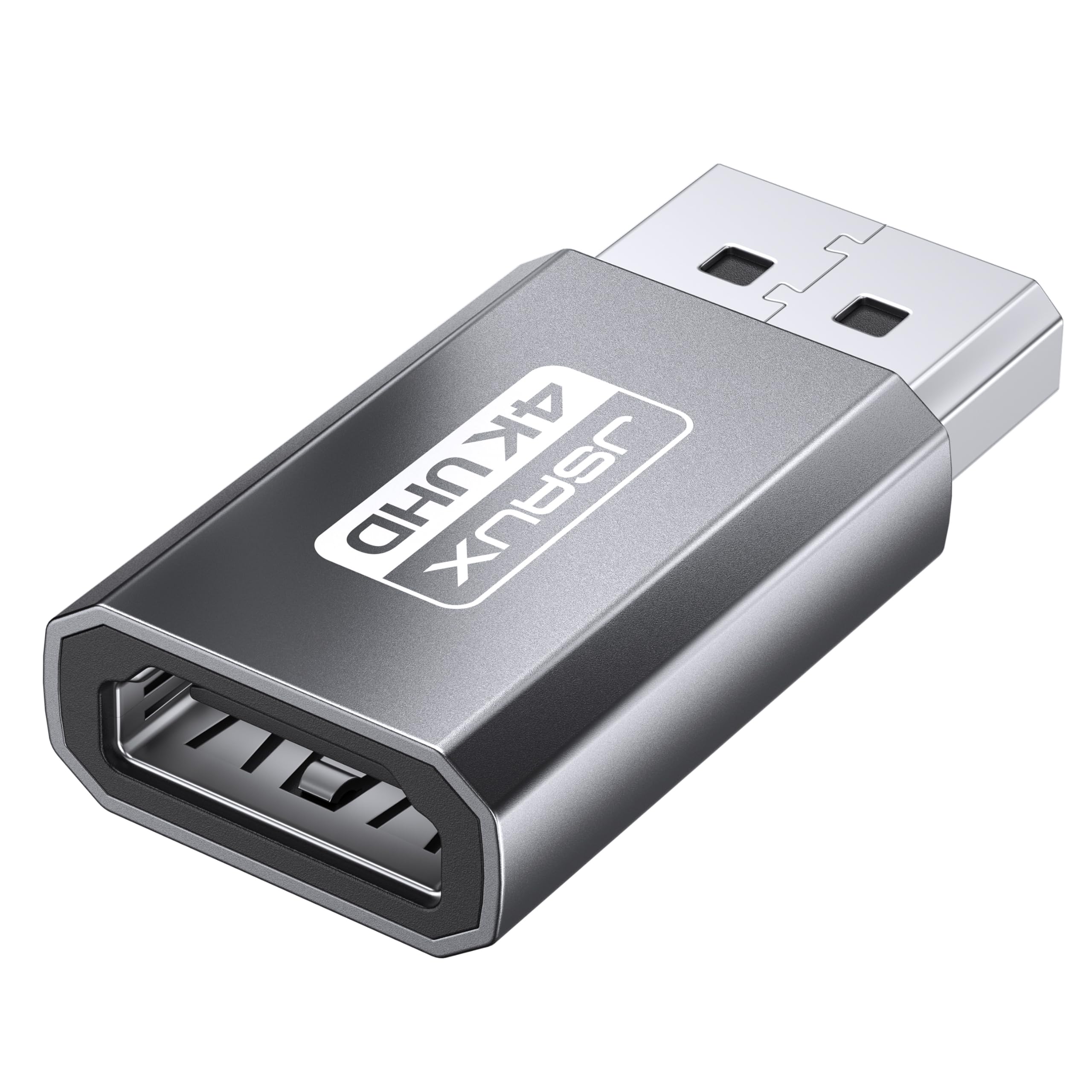Amazon.com: JSAUX 4K DisplayPort to HDMI Adapter, DP PC to HDMI Monitor ...