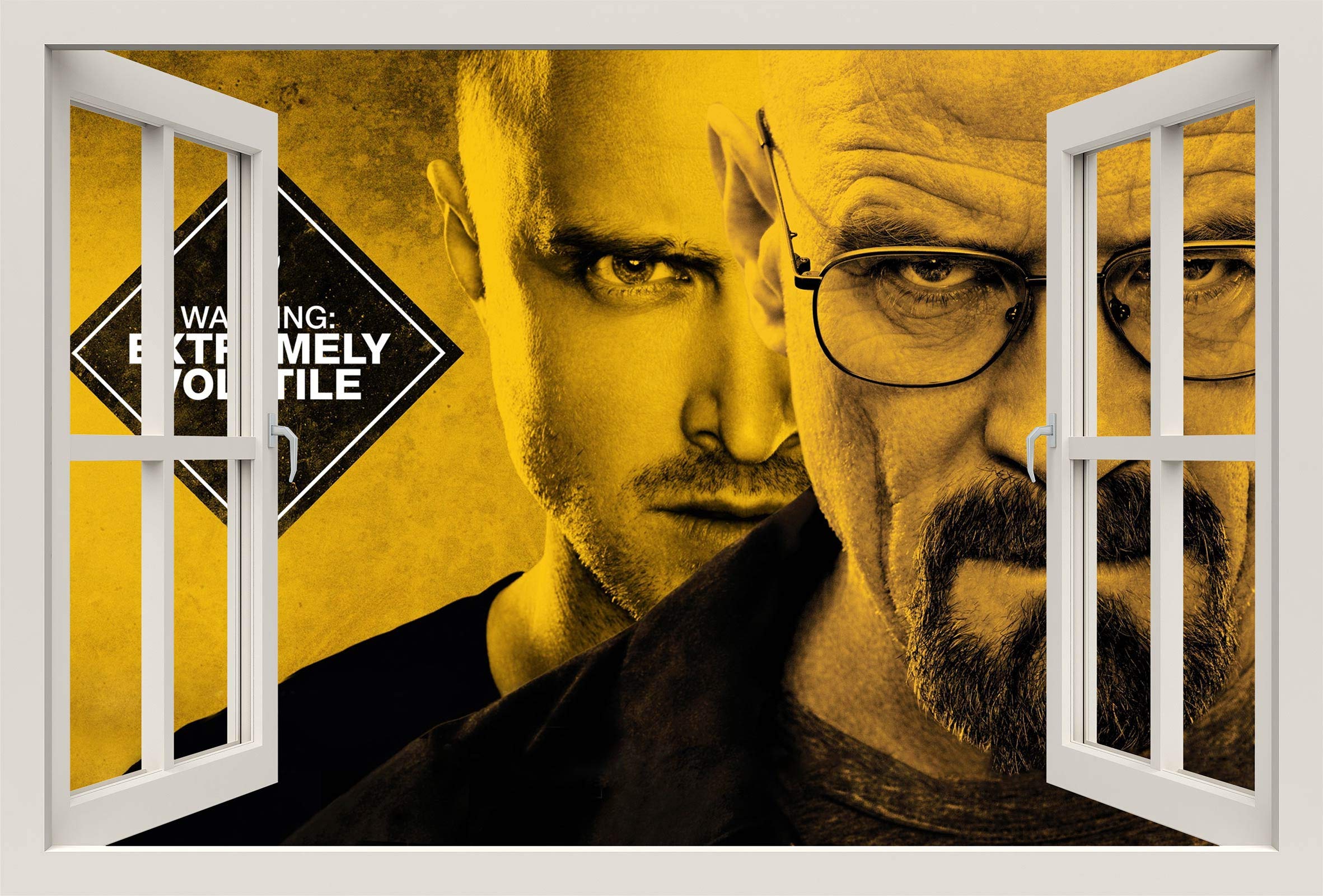 Breaking Bad Wall Decal Walt" Breaking Bad Wall Art – Canvas