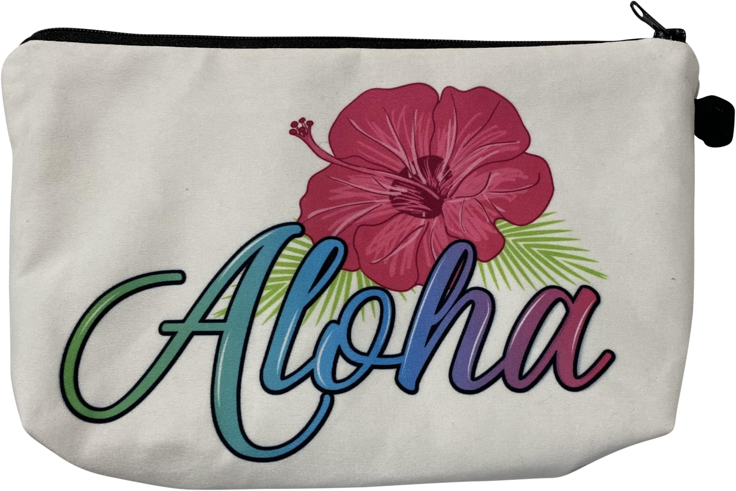 Amazon.com: Retro Groovy Hawaii Aloha Surf Girl Makeup Bag,Summer Beach ...