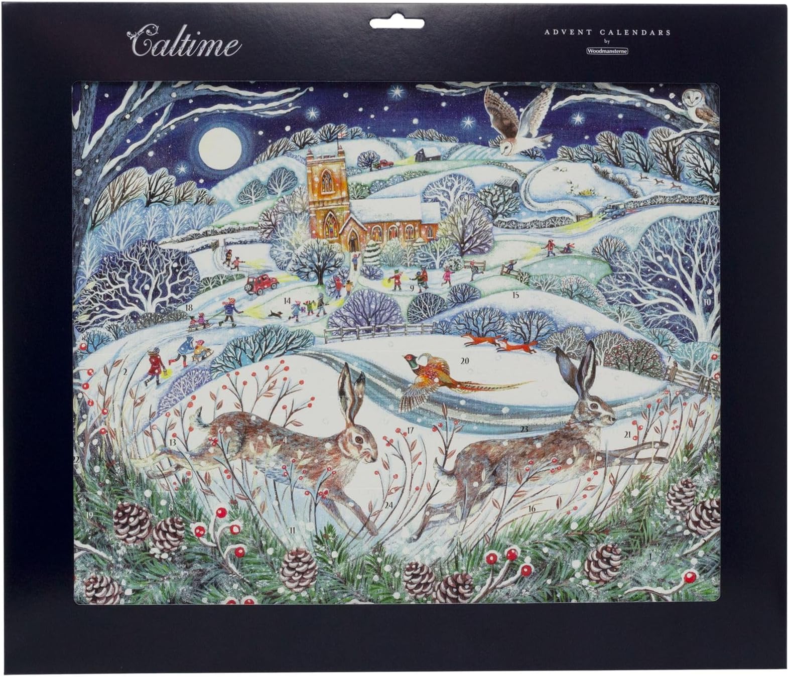 The Art File Christmas Advent Calendar. Secret Garden. Large ...