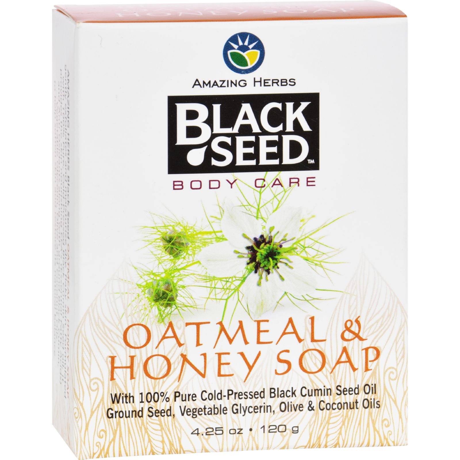 Amazon.com: Black Seed Bar Soap, Oatmeal and Honey, 4.25 Ounce