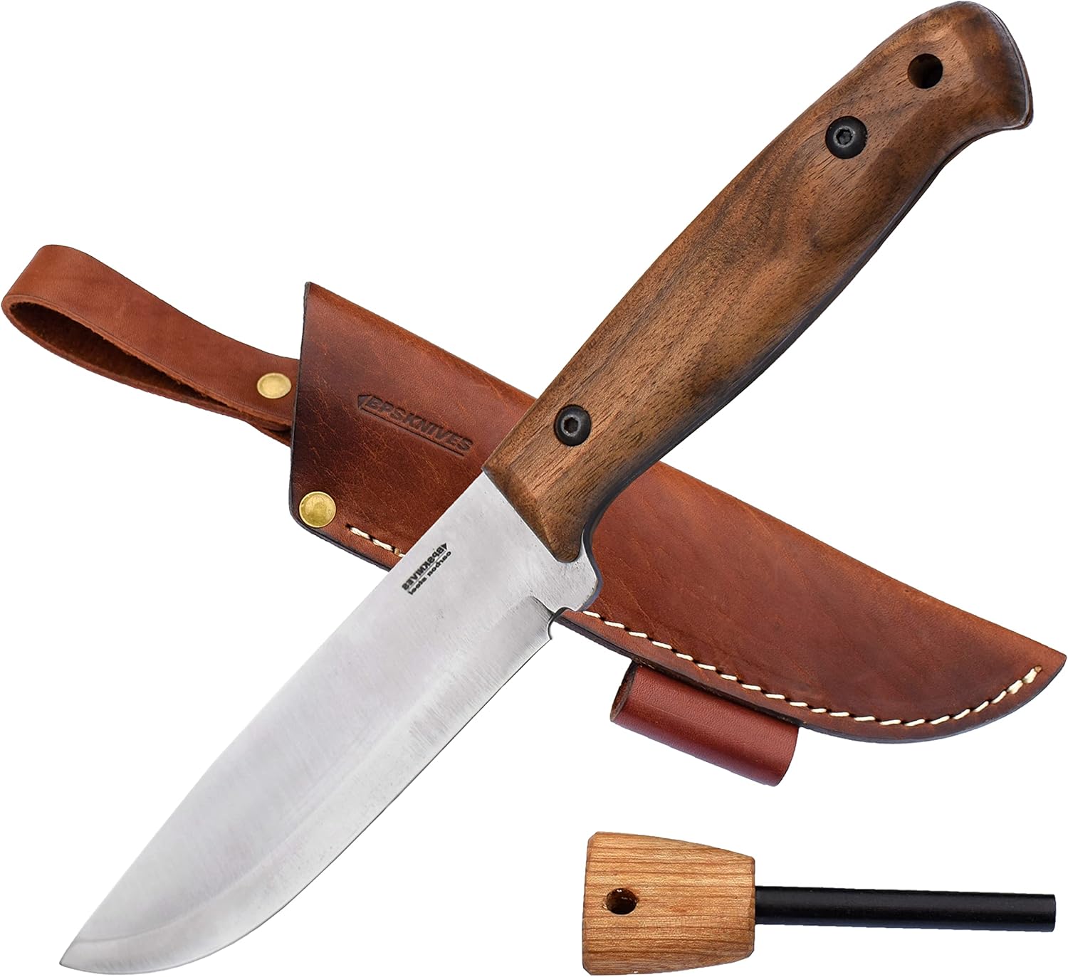 Amazon.com : BPS Knives Adventurer - Bushcraft Knife - Fixed-Blade ...