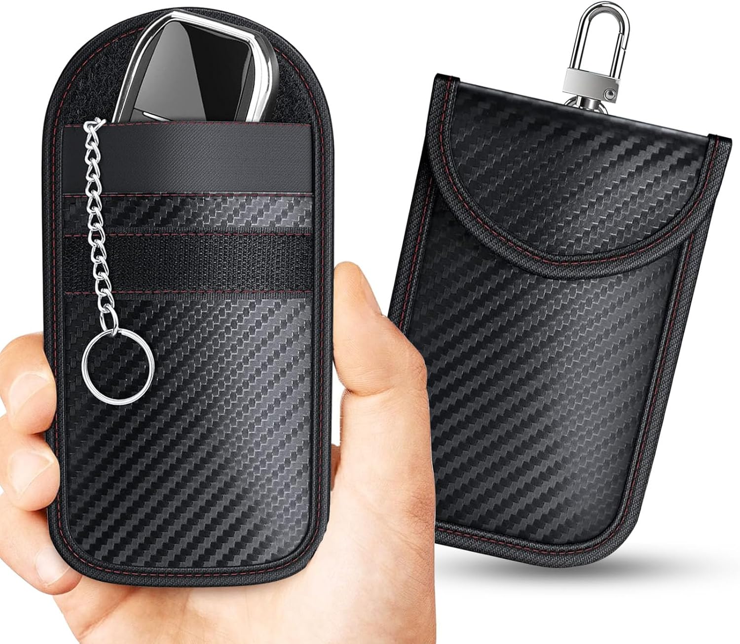 Amazon.com: Teralsum Faraday Bags for Key Fob, Faraday Key Fob ...