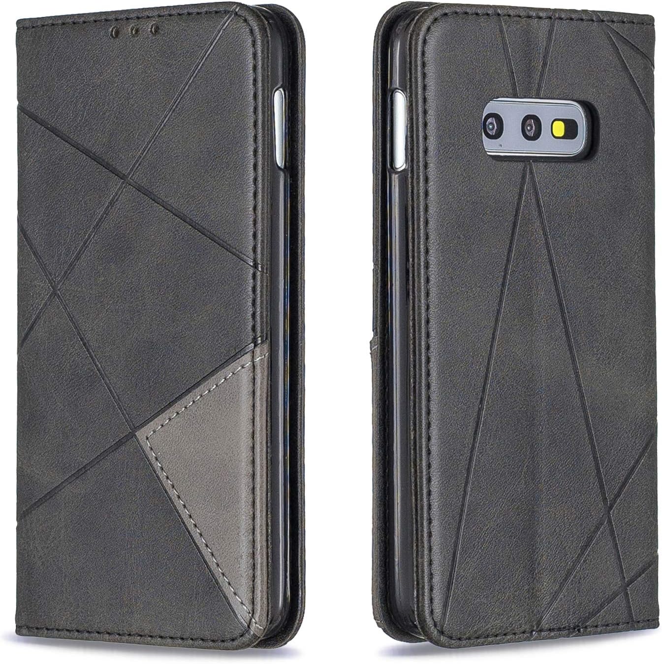 FANFO Coque pour Samsung Galaxy S10e, Clear View Etui à Rabat Cover ...