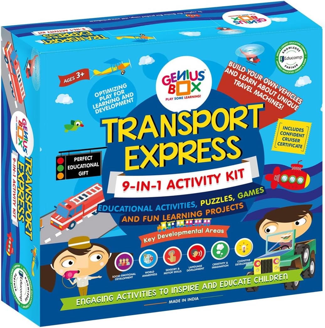 Buy Genius Box - Play some Learning Transport Express Activity Kit ...