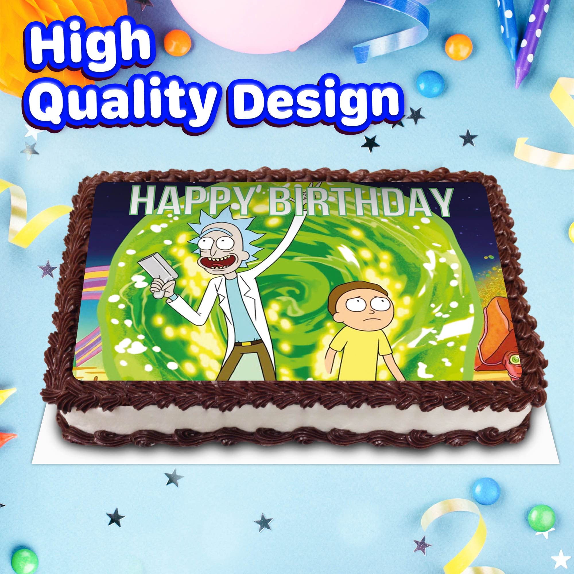 Happy Birthday Rick Cake