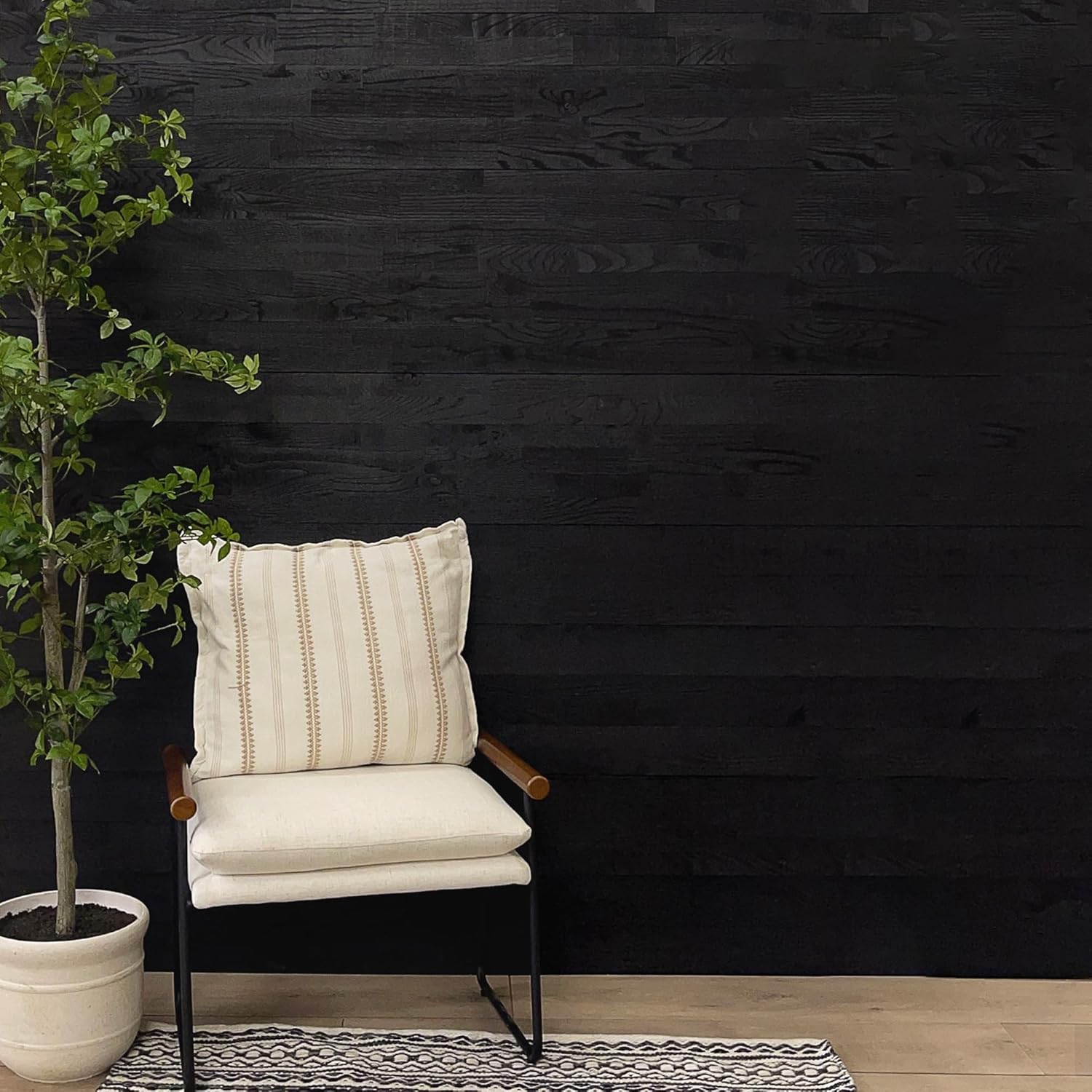 Amazon.com: The Millwork Outlet Rustic Shiplap in Real Hardwood, 4 in ...