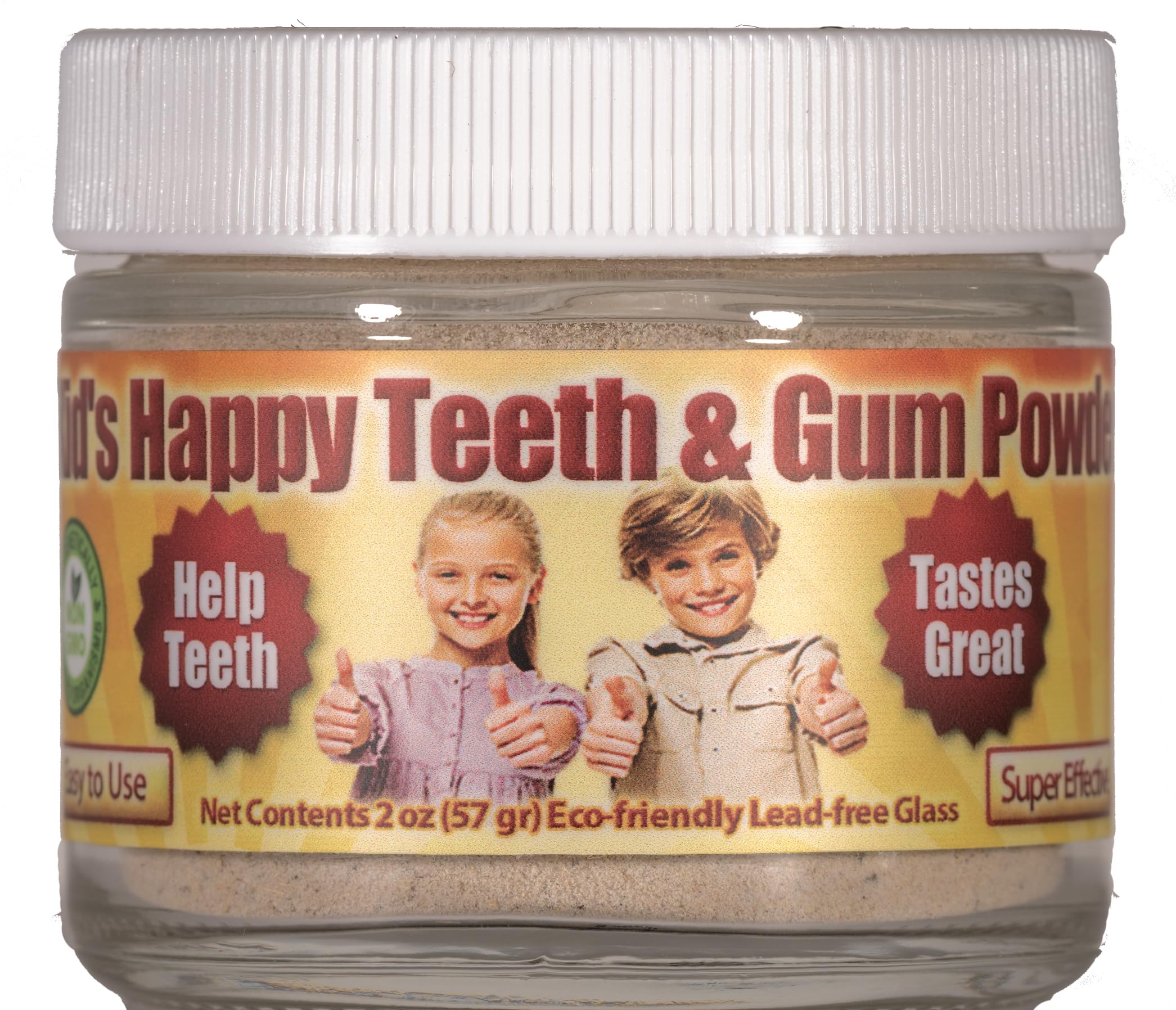 Buy Kid’s Tooth Powder - Happy Teeth & Gum Powder - Highly effective ...