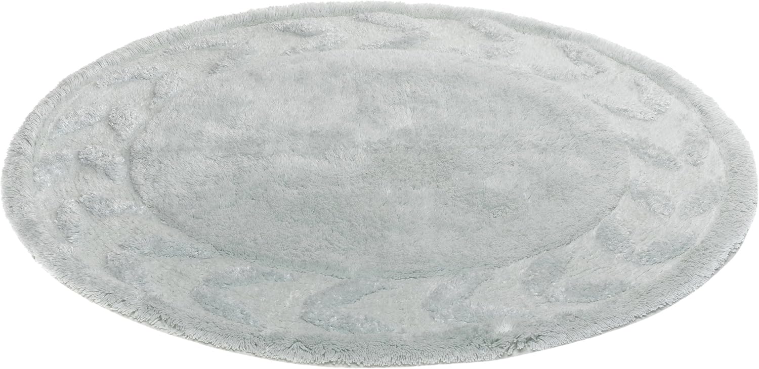 Amazon.com: Lenox Pearl Essence Round Sculpted Rug, Mint : Home & Kitchen