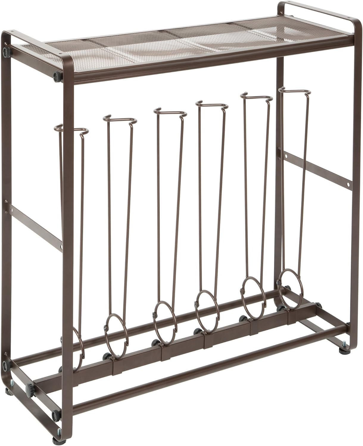 Amazon.com: HomeCrate Stackable Space Saving Tilt-Out Tall Boot ...