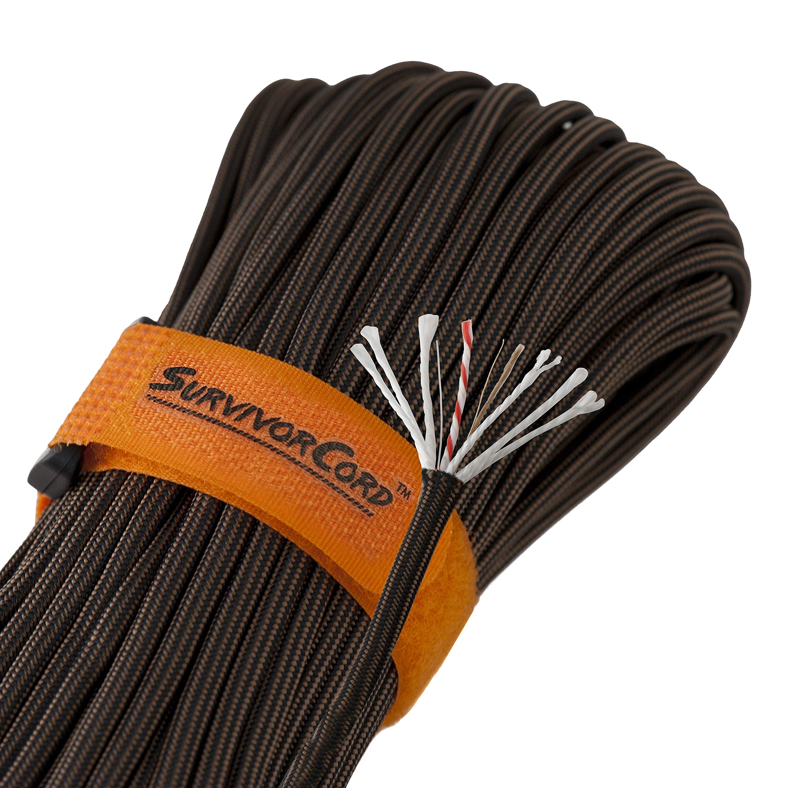 Titan SurvivorCord | Bronze | 100 Foot Hank | Patented Military Type ...