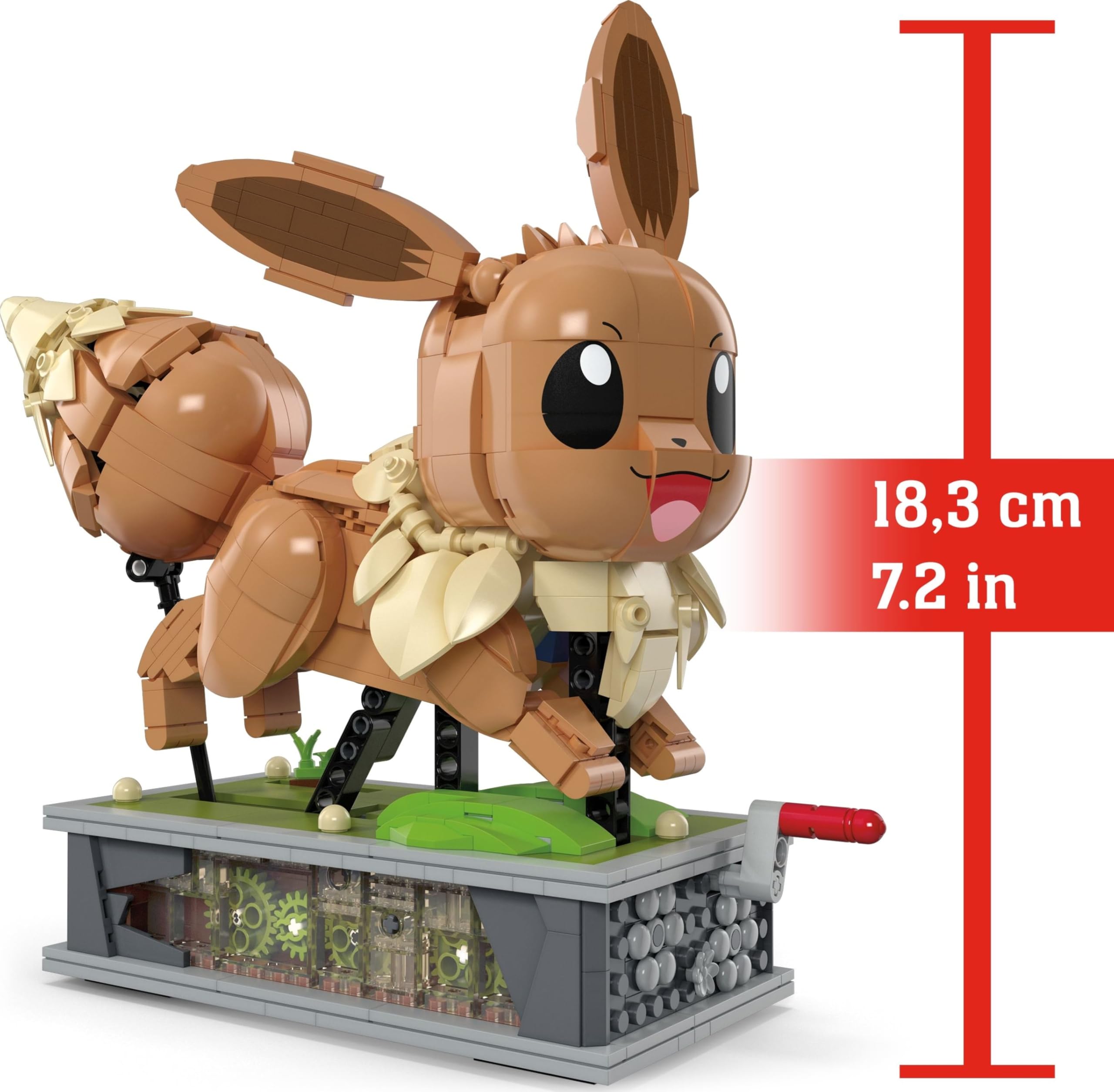 Snapklik.com : Mega Pokemon Action Figure Building Set, Motion Eevee