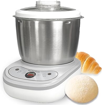 Amazon.com: Electric Dough Mixer with Ferment Function, Kitchen Flour ...
