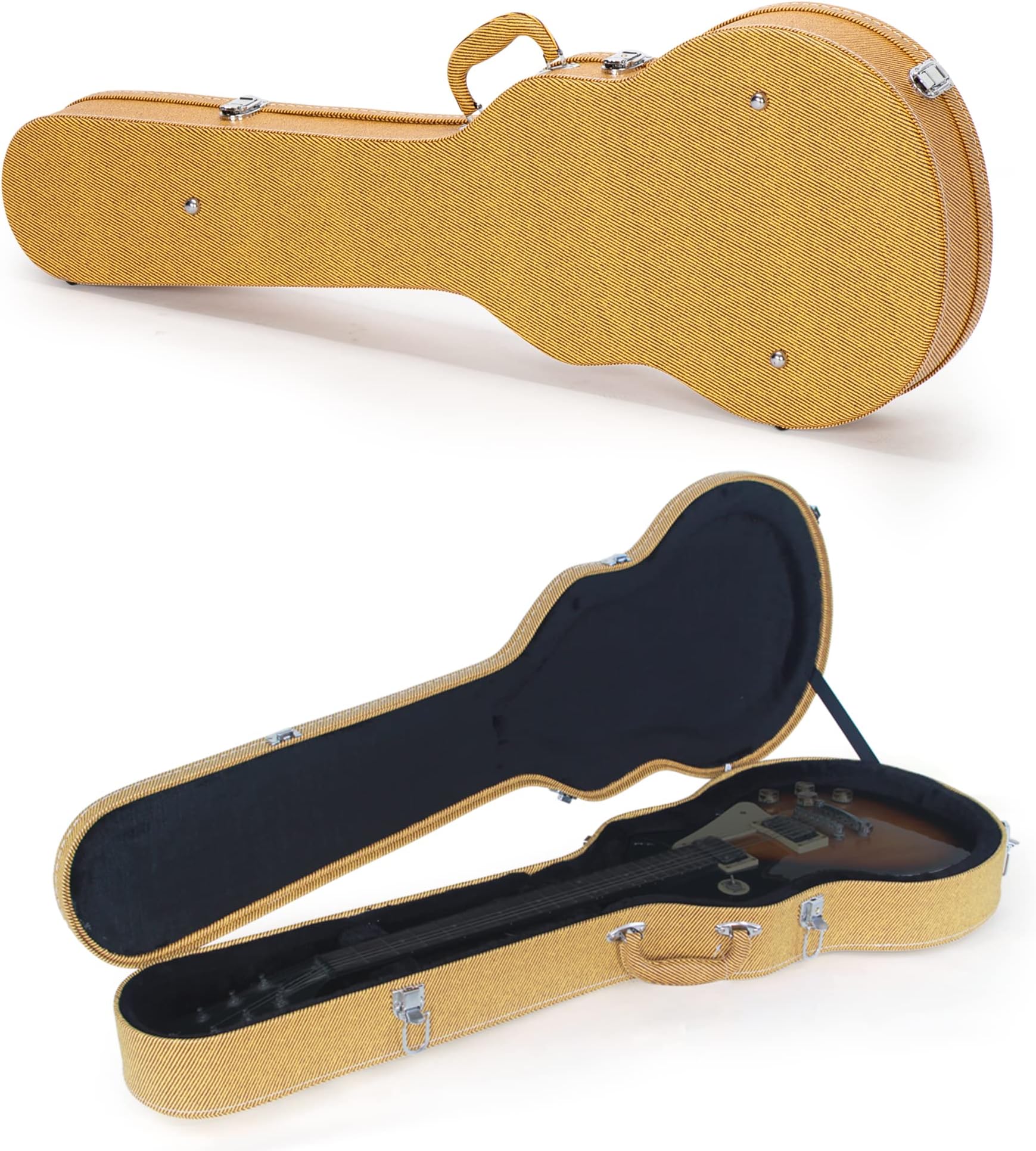 Amazon.com: Ibanez AS100C Artcore Hardshell Case for AS Series Guitars ...
