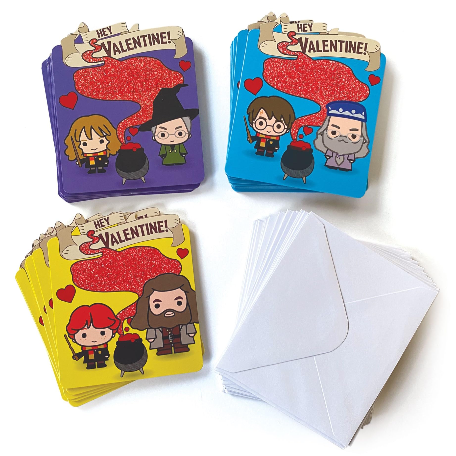 Snapklik.com : Harry Potter Potion Cauldron Valentines Day Card Set For ...