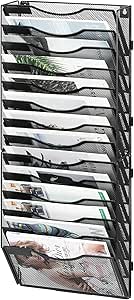 Amazon.com : Solinxe 14-Pocket Wall File Organizer, Hanging Mail ...