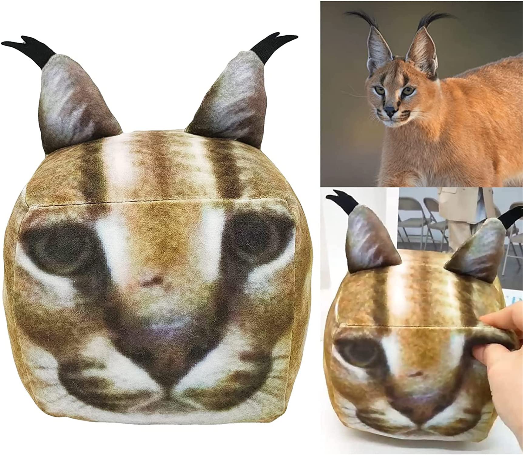 Buy Floppa Plush,Big Floppa Plush Cartoon Cat Plushie,Raise a Floppa ...