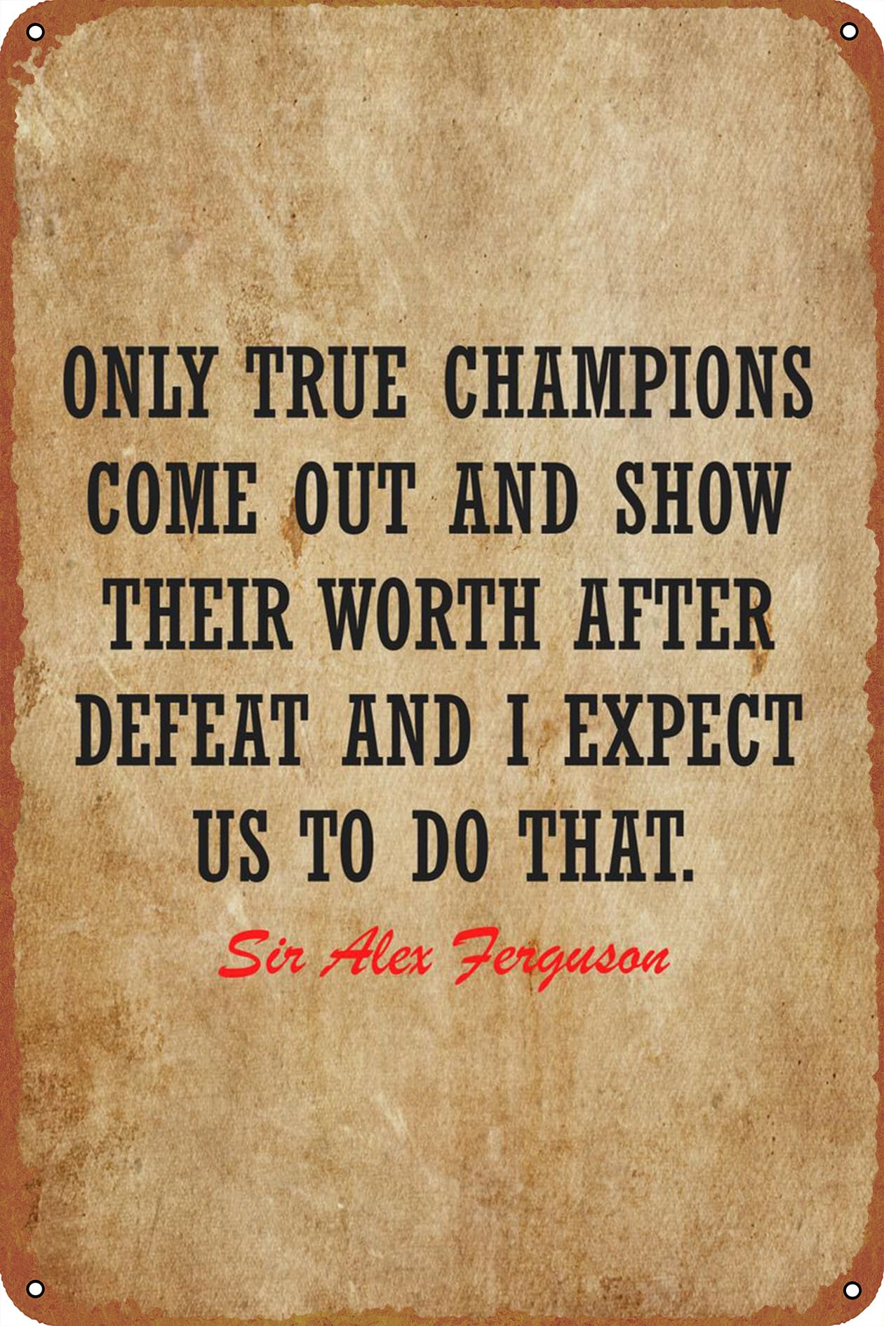 Sir Alex Ferguson Quotes