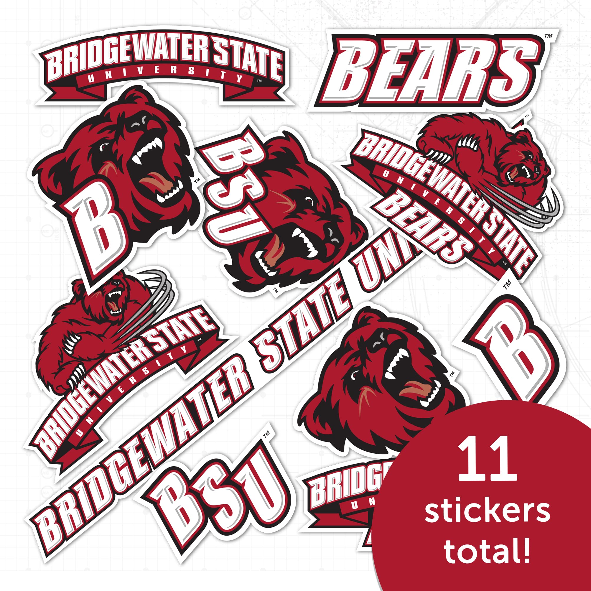 Bridgewater State University Logo Bridgewater State Bears 20"