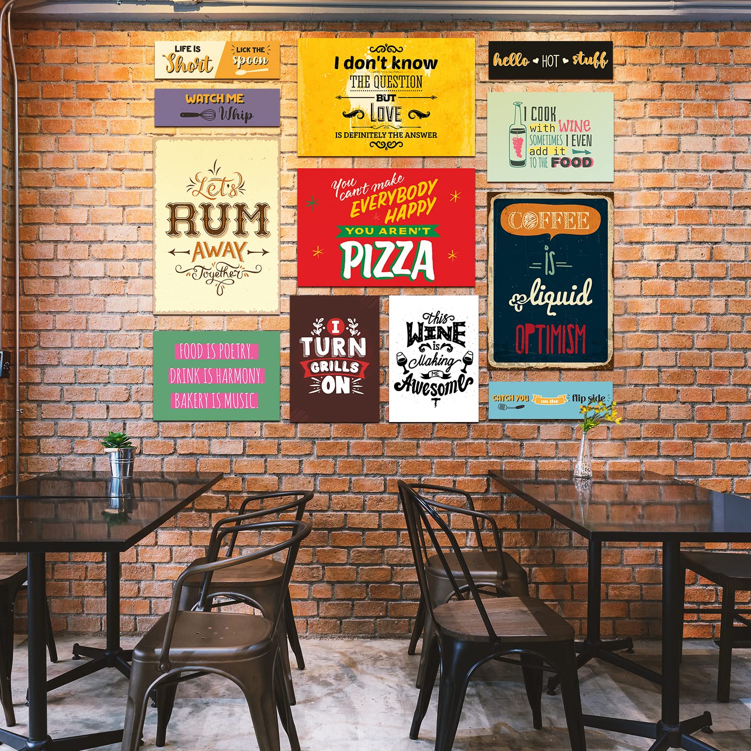 PAPER PLANE DESIGN Framed Posters for kitchen restaurant bar 2 Sizes ...