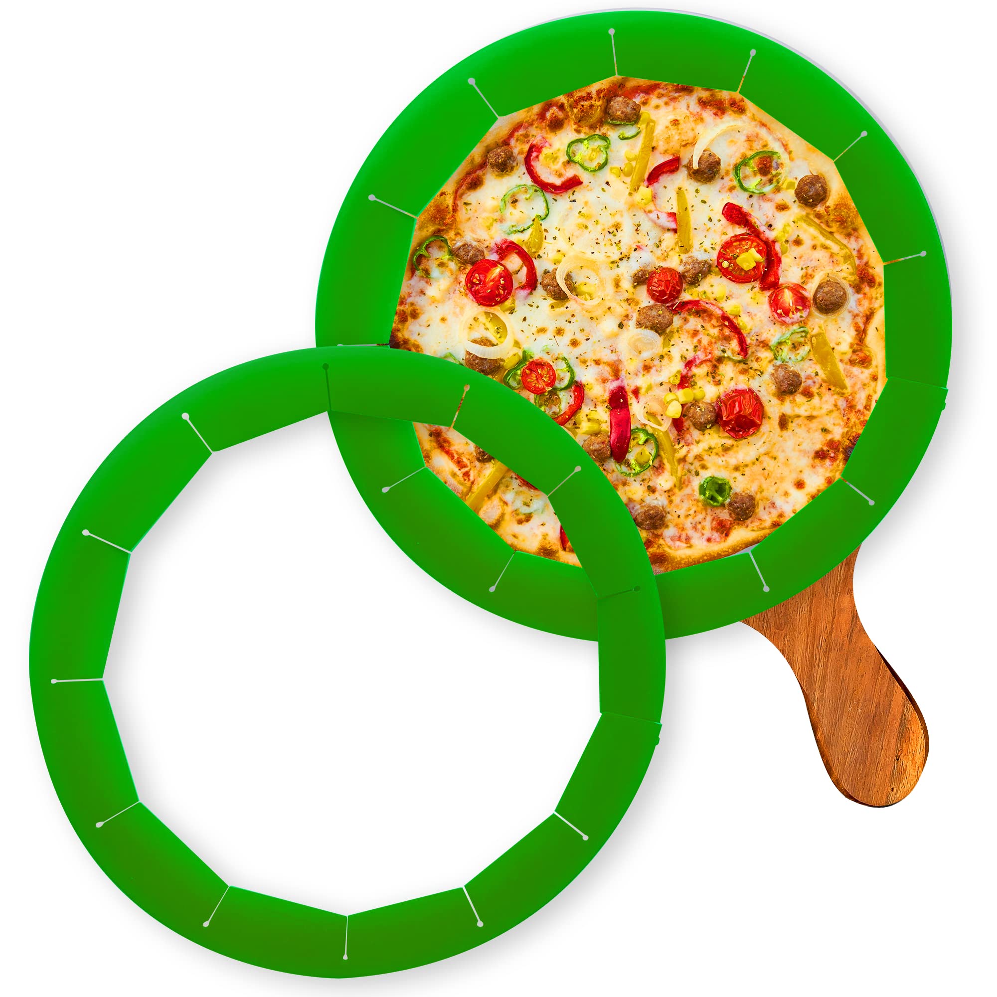 Amazon.com: QUWOLACE 2 Pack Adjustable Silicone Pie Crust Shield, Pie ...