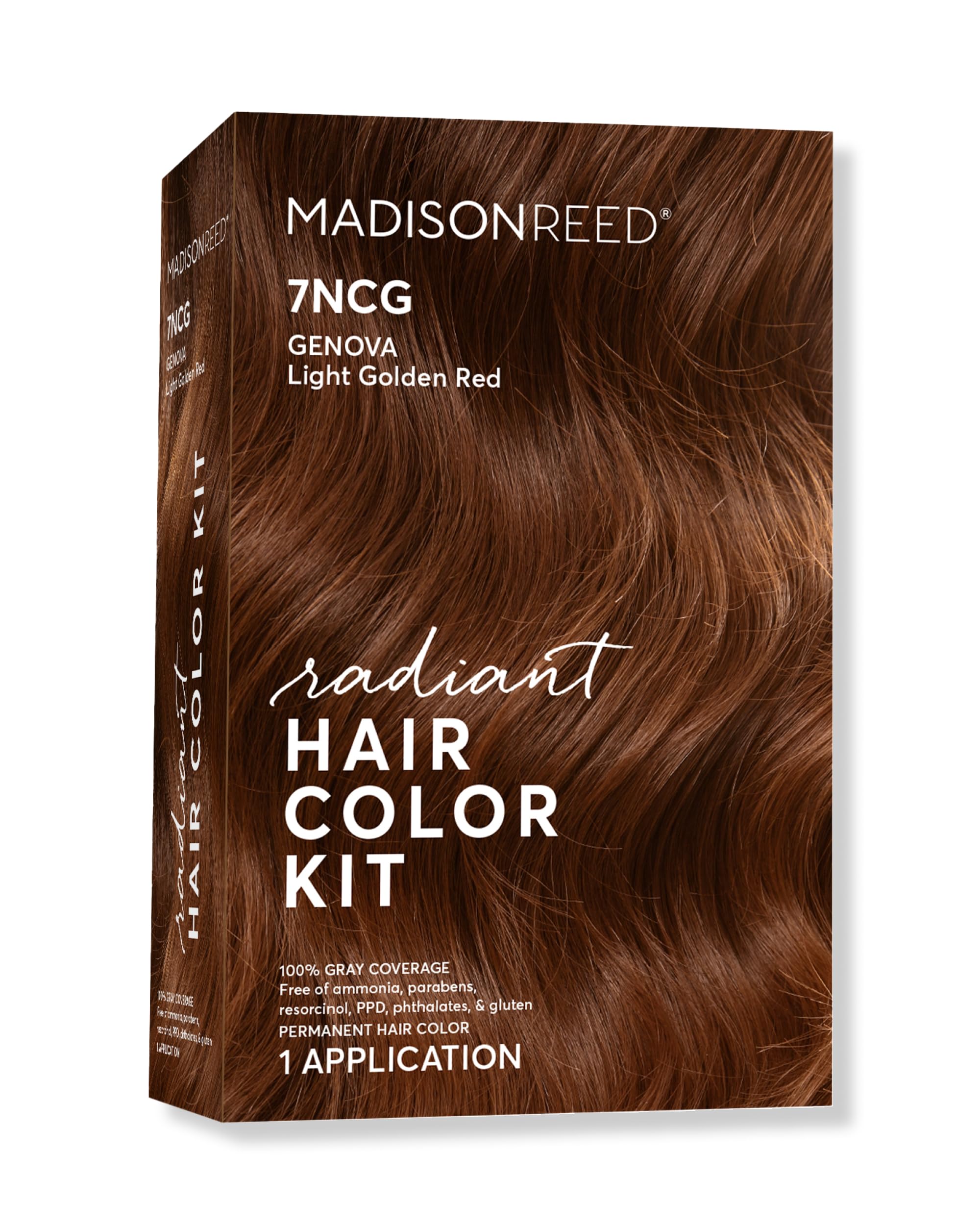 Amazon.com : Madison Reed Radiant Hair Color Kit, Light Golden Red for ...
