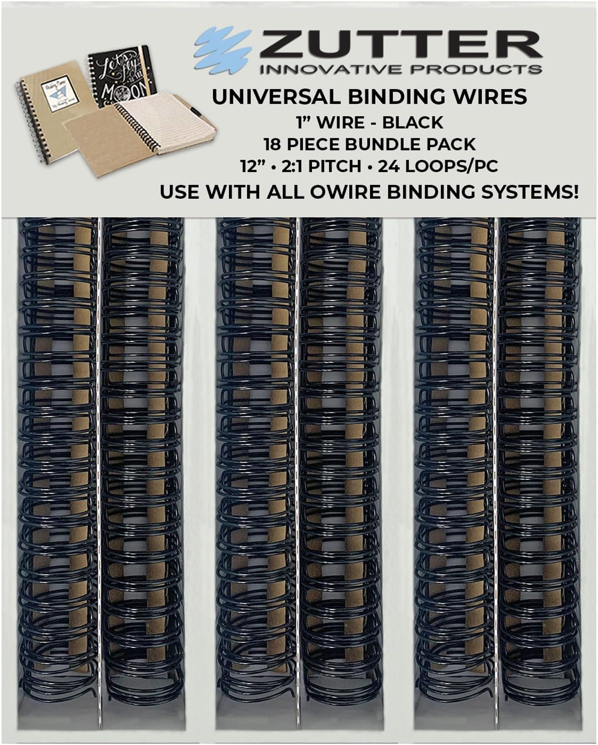 Amazon.com: Zutter Binding Wires - Black Bundle Pack - Use with Any and ...