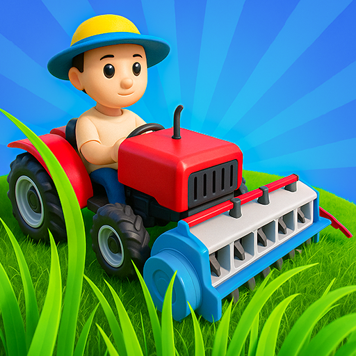 Grass Cutting Rapper Simulator: Lawn Mower Harvest & Idle Farm Game ...