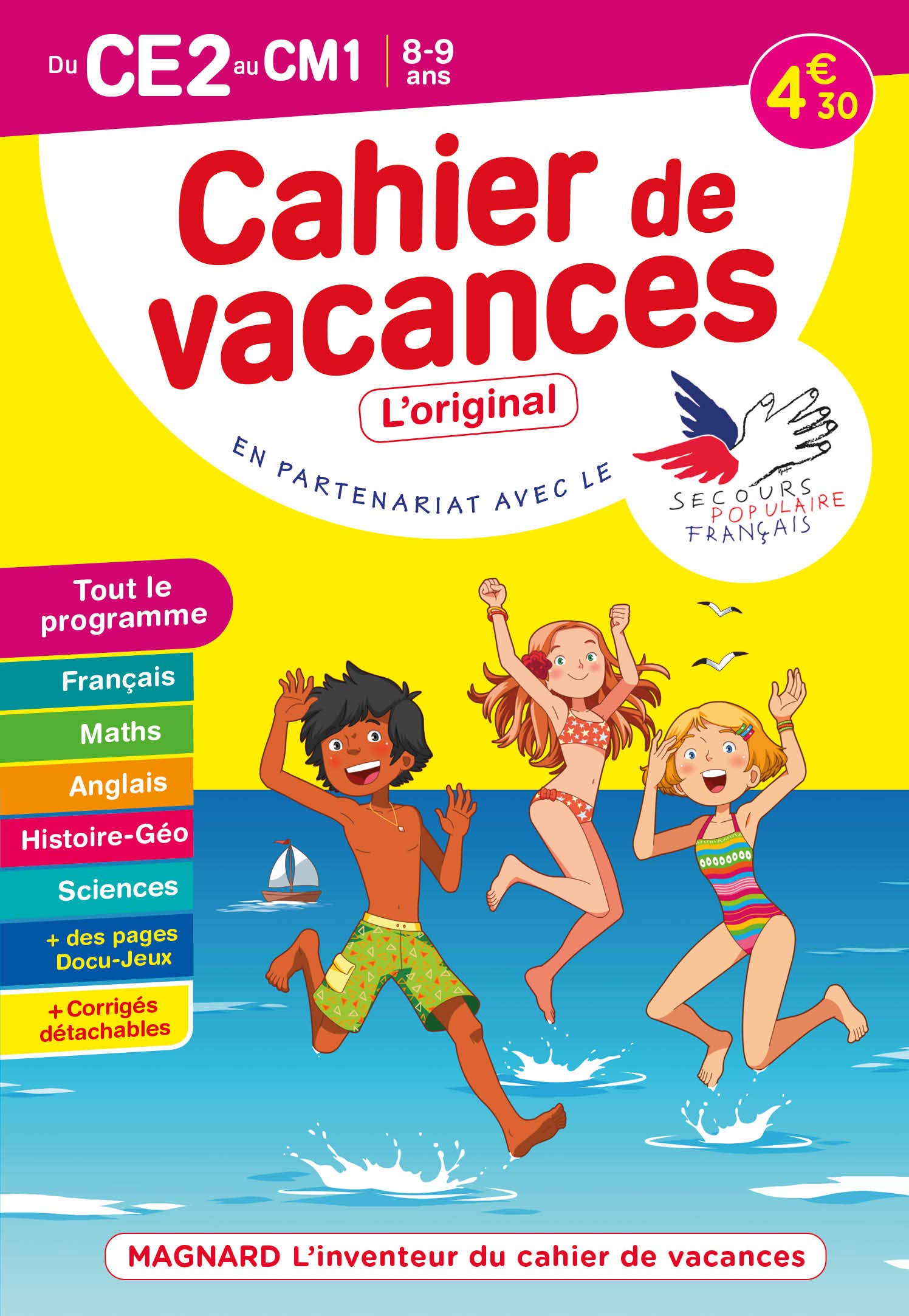 Buy Cahier de vacances 2022, du CE2 vers le CM1 8-9 ans: Magnard, l ...