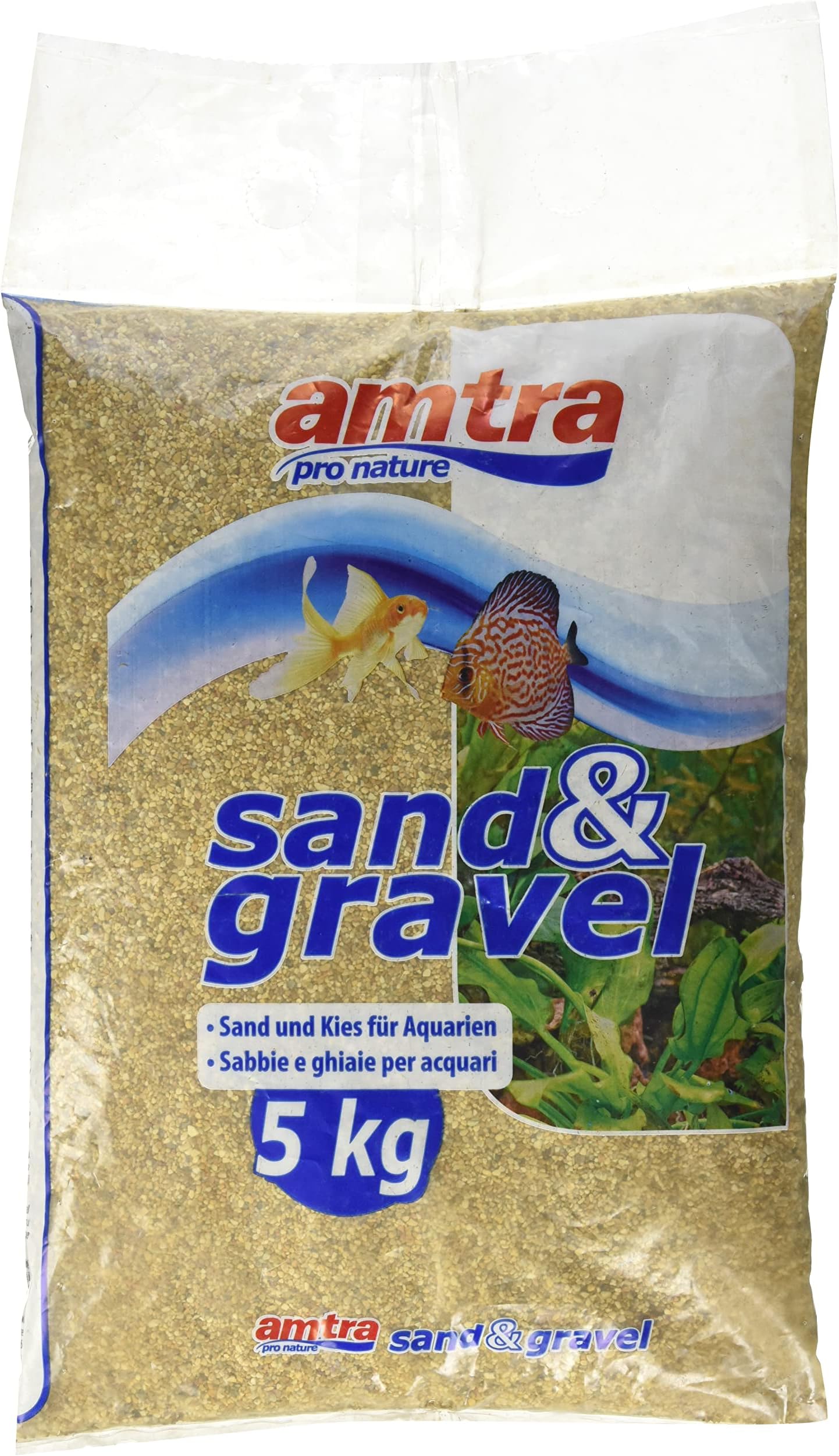 Croci Amtra Pro Nature Sand and Gravel Substrate, 5 kg (Packaging may ...