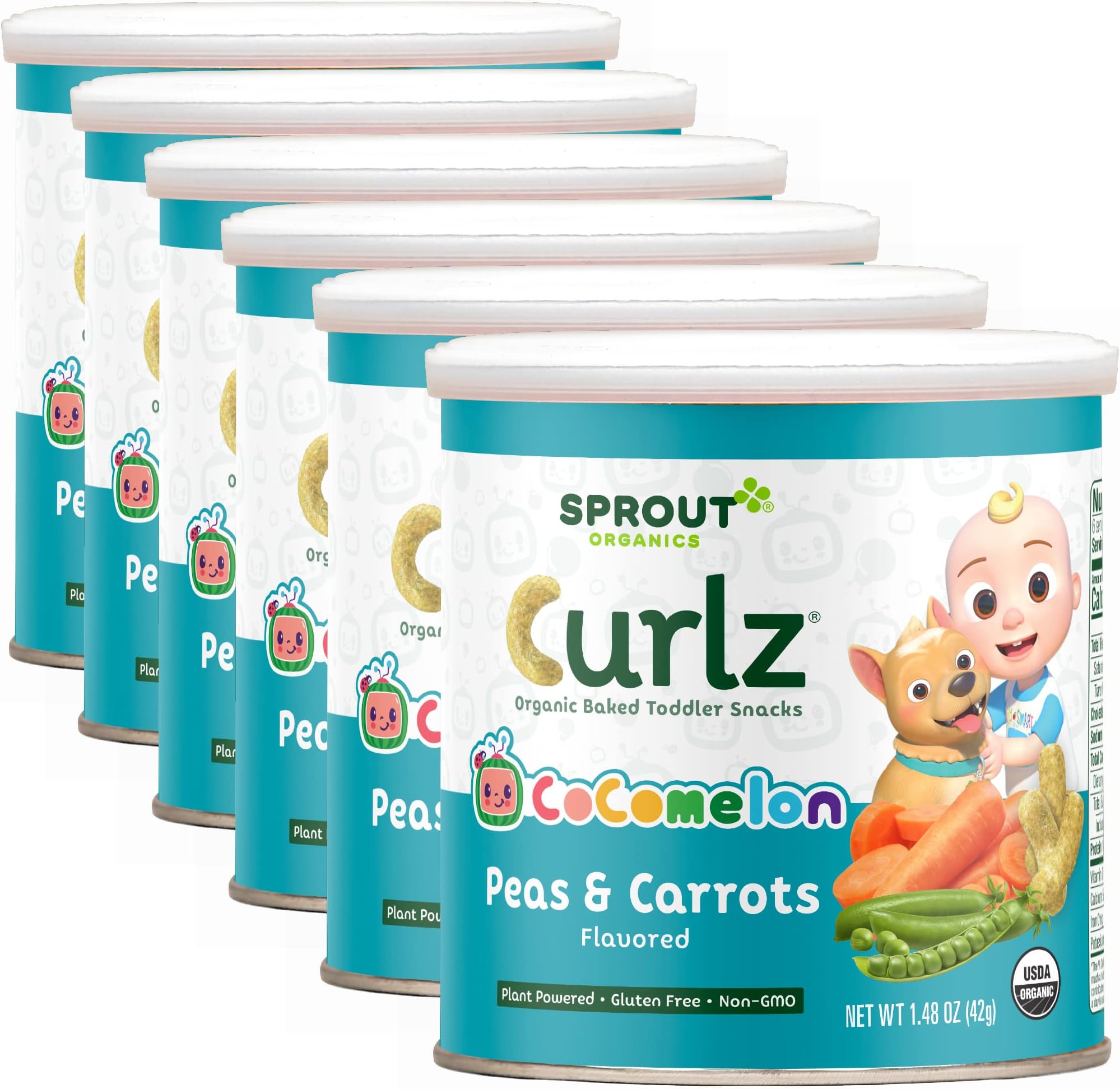 Amazon.com: Sprout Foods CoComelon Sprout Organic Baby Food, Toddler ...