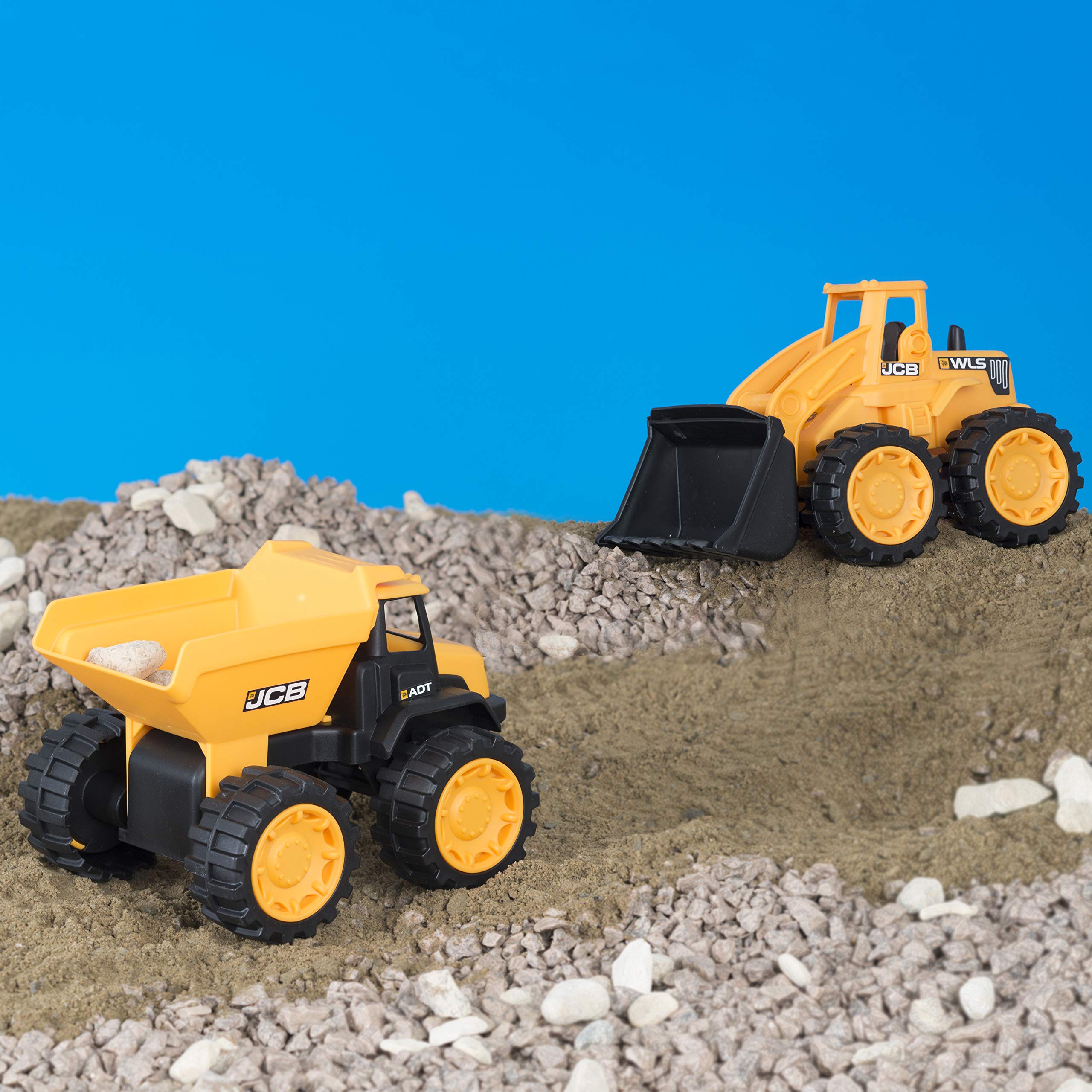 JCB - Kids Toys - JCB Construction Dump Truck Toy - Kids' Play Figures ...