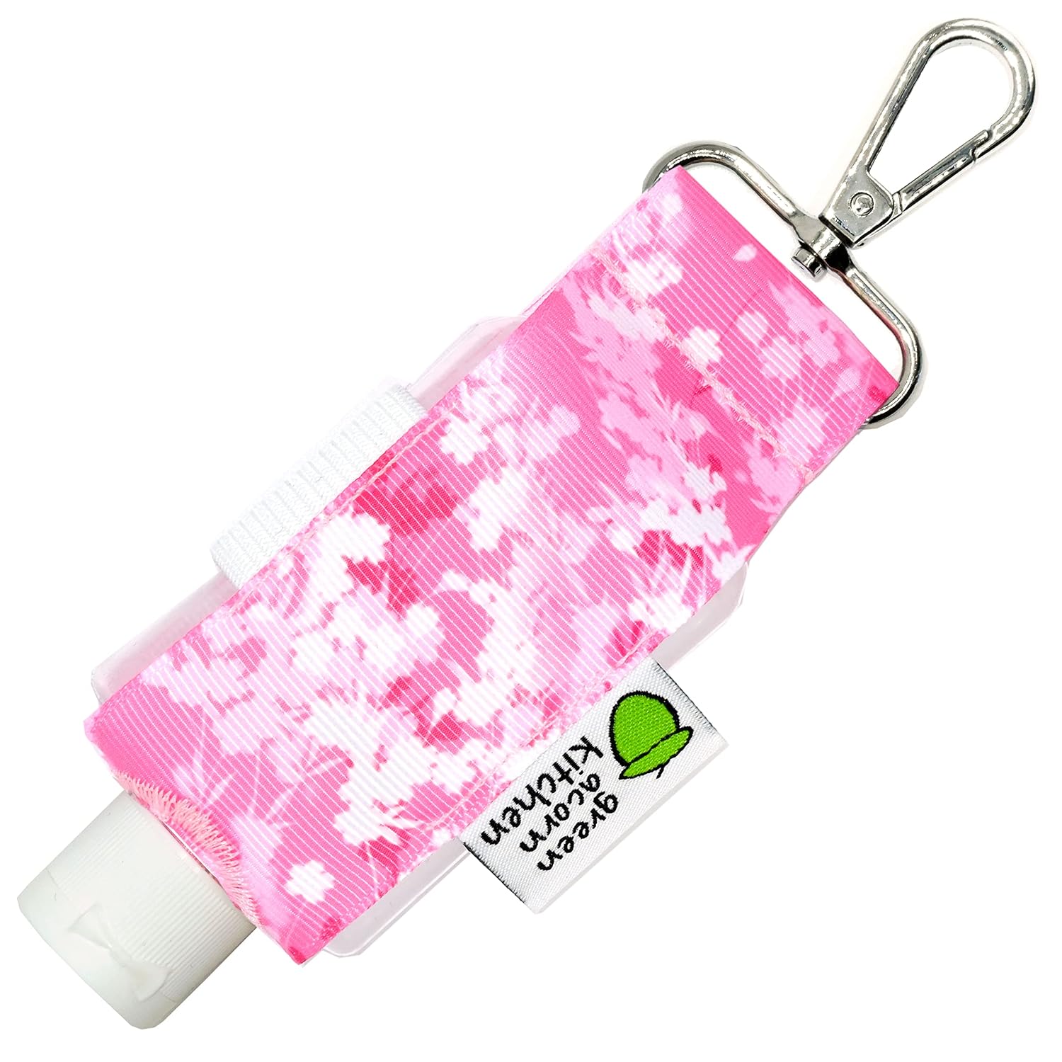 Amazon.com: Hand Sanitizer Holder With Refillable Container - Pink ...