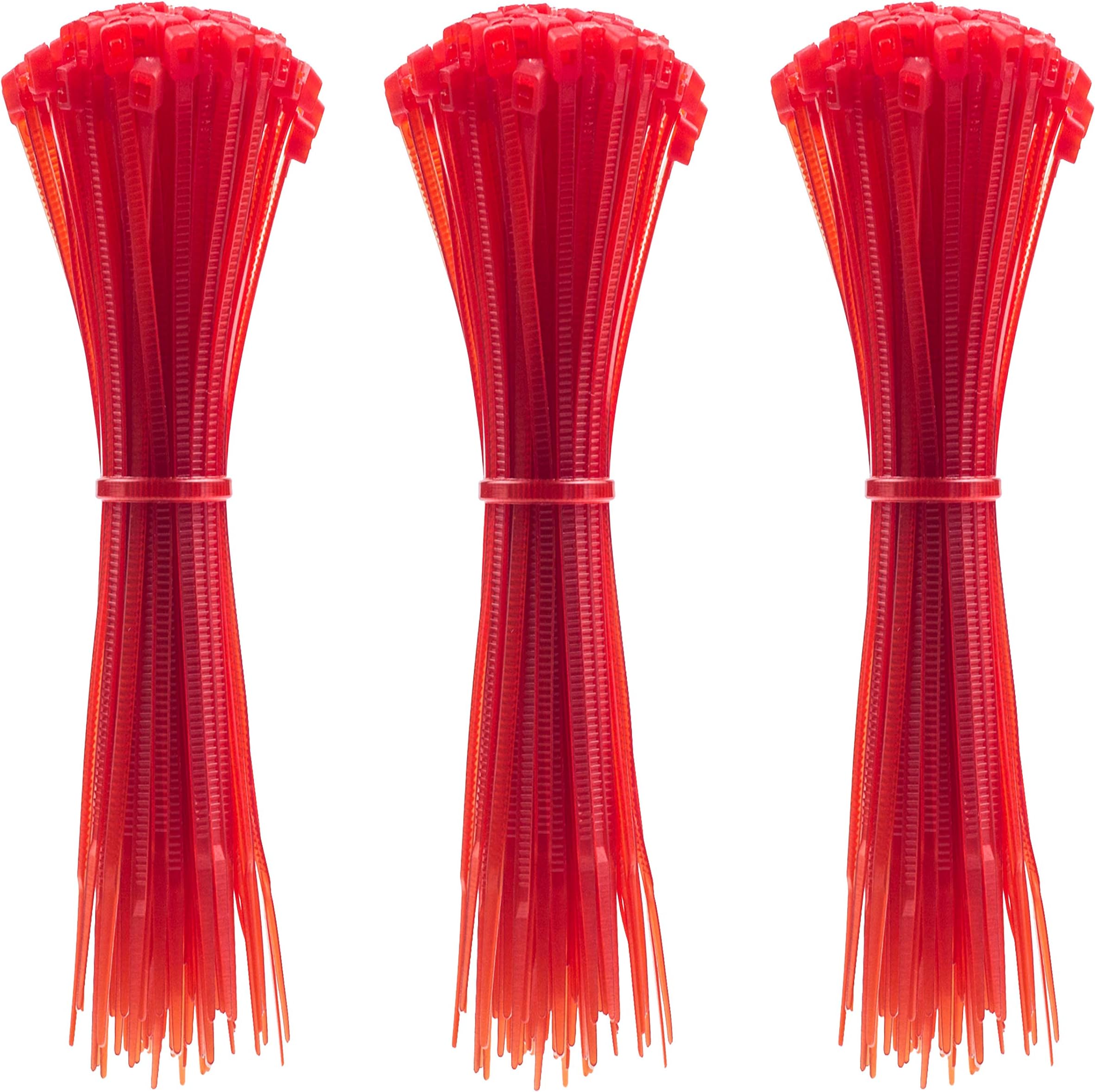 Amazon.com: 4 Inch Zip Ties (Tying Length 2.8"), 300pcs Nylon Cable ...