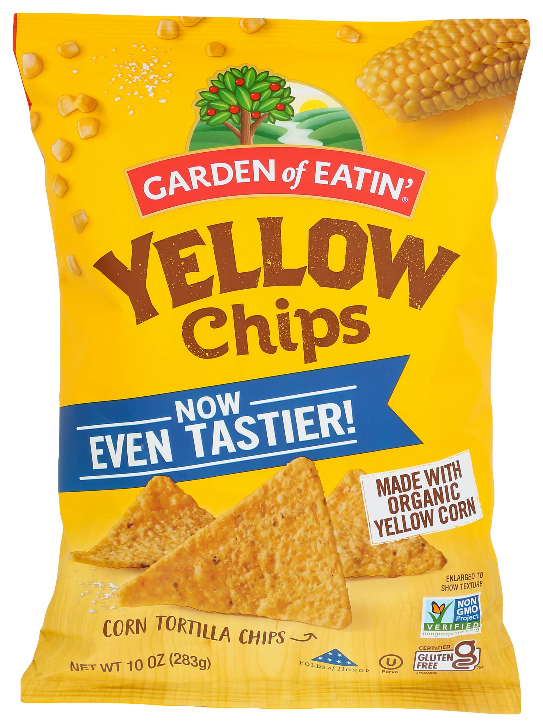 Amazon.com: Garden of Eatin Yellow Chips, Corn Tortilla Chips, Gluten ...