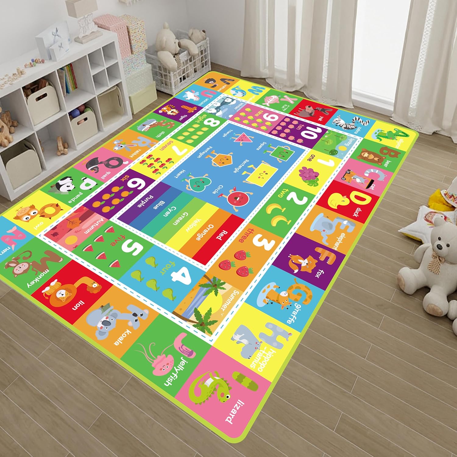 Amazon.com: JOUUOUME Kids Rug Play Mat, Fun Kids Baby Playmat for ...