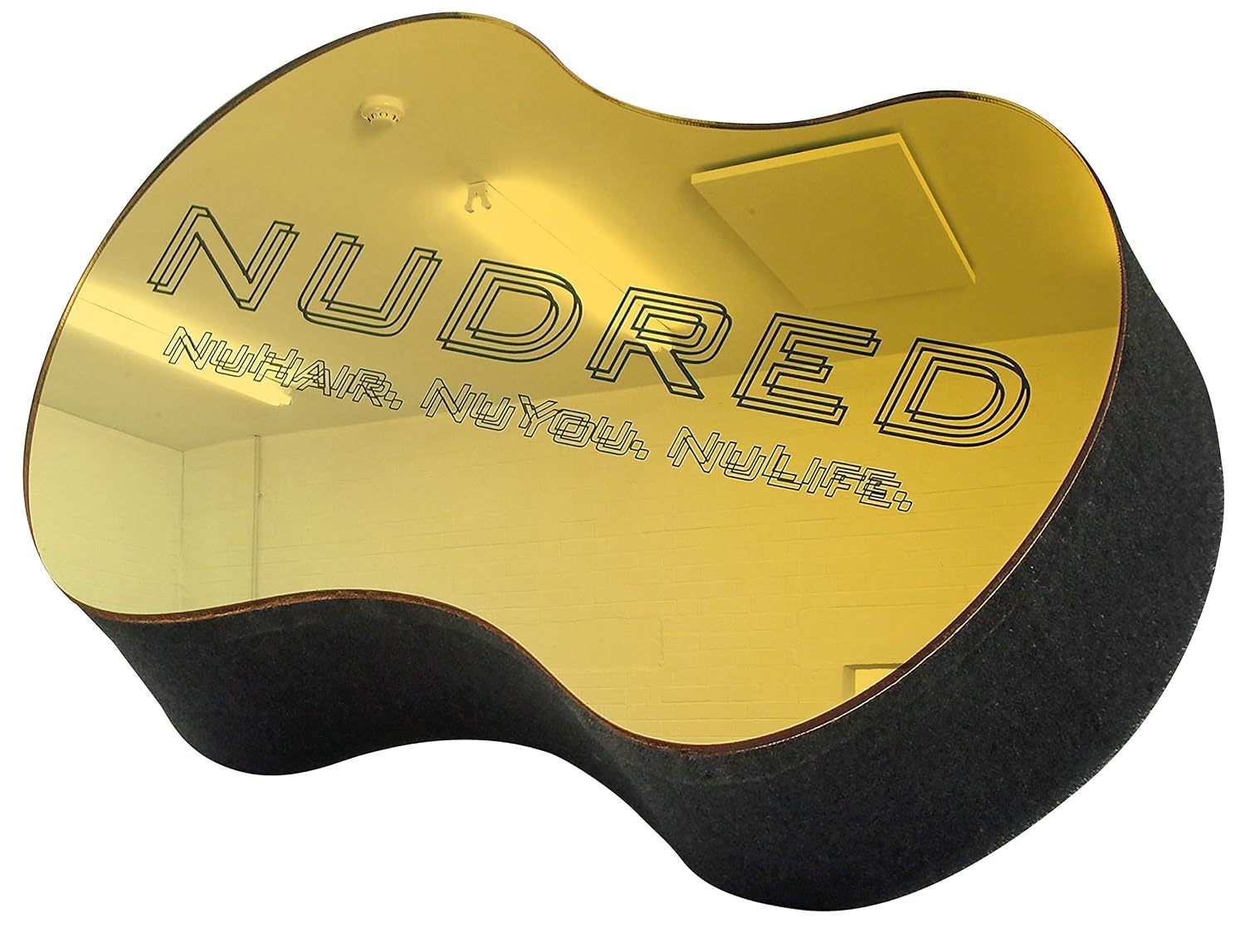 Amazon.com : Curl Sponge - NuDred The Original Large Gold Mirrored Afro ...