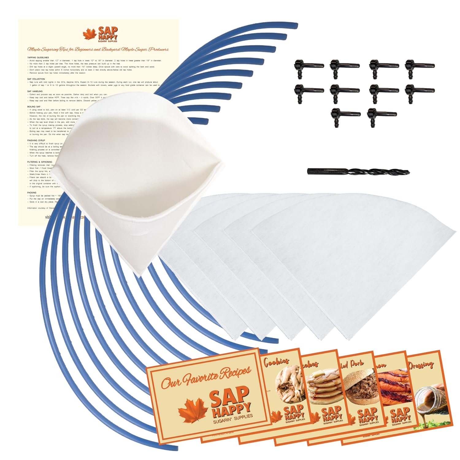 Amazon.com: Maple Syrup Tapping Kit - (10) Taps for Maple Trees, (10) 3 ...