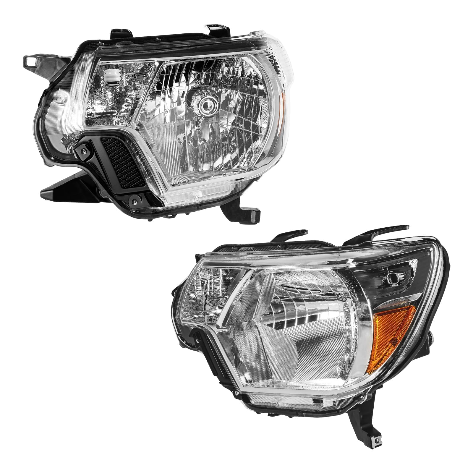 Amazon.com: AUTOSITY Headlight Assembly, Amber Headlights Fit for ...