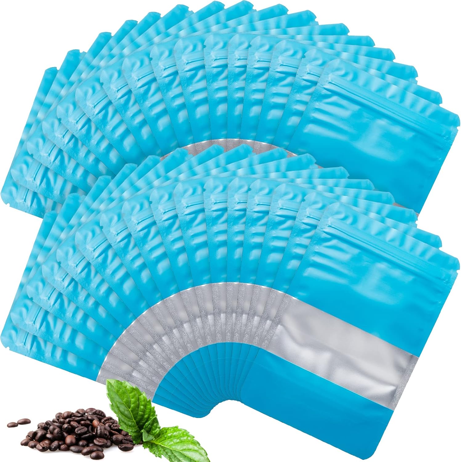 Amazon.com: TOCKONIMN Stand-up Pouch Smell-Proof Edible Bag Packaging ...