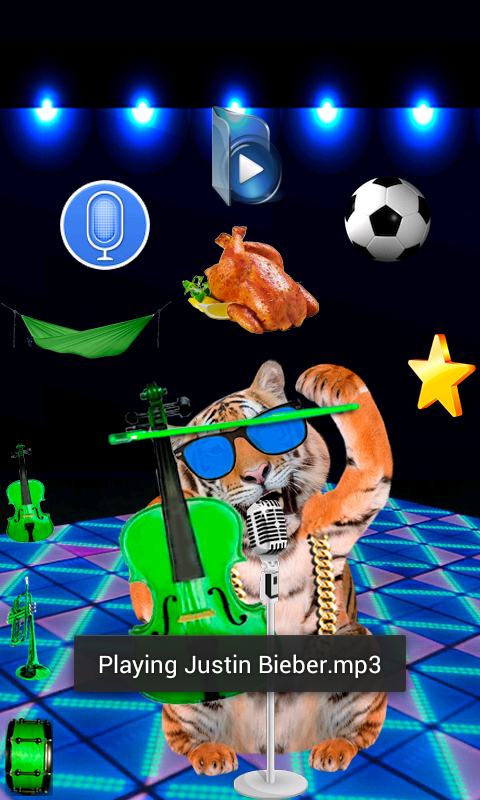 Talking and Singing Tiger - Application sur Amazon Appstore