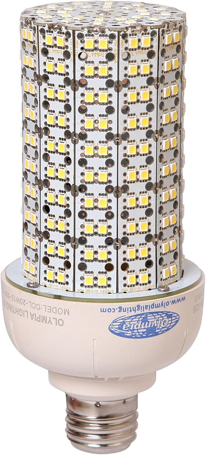 25W Compact Cluster LED Bulb 5500K E26 100-277V Replacement for 150W ...