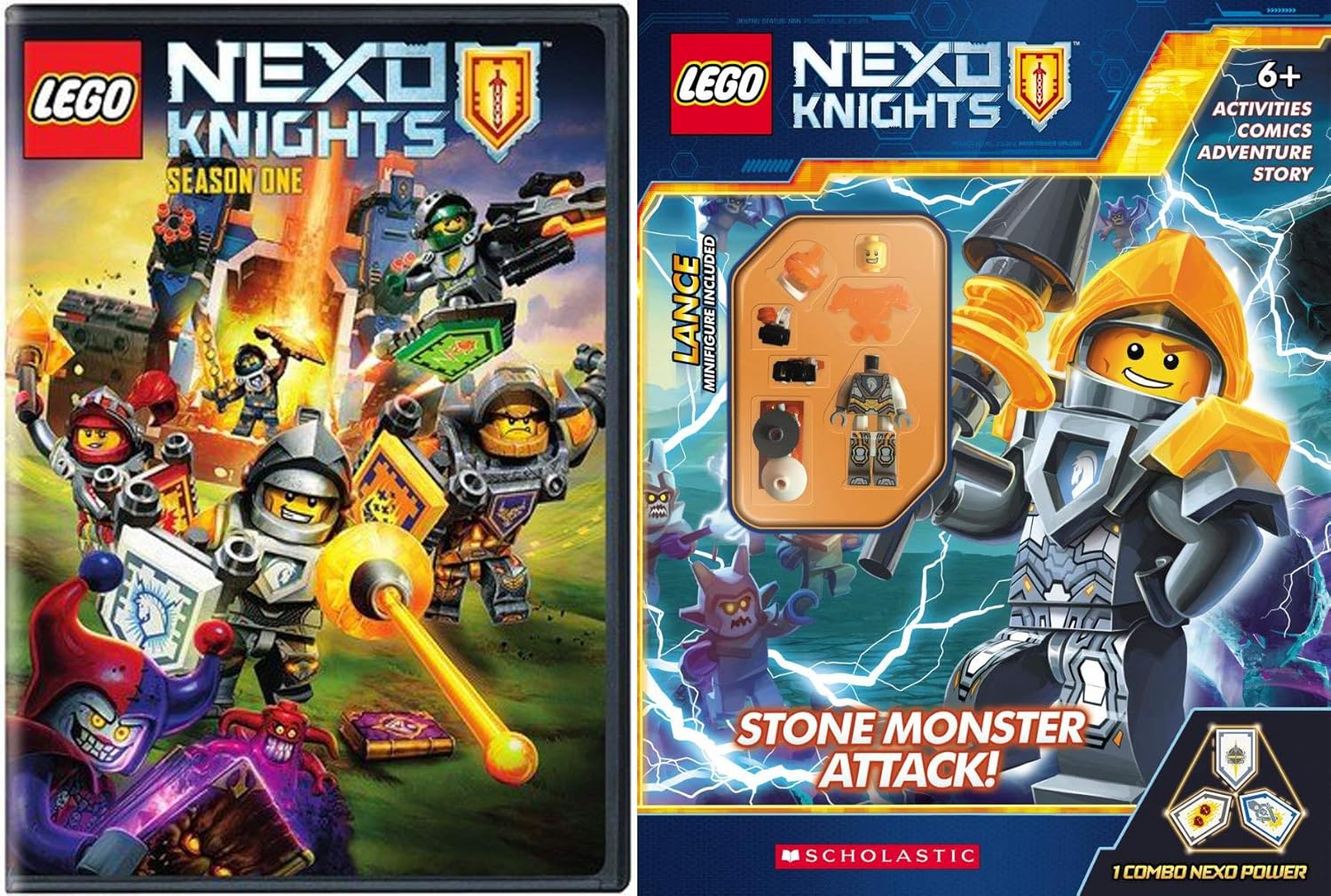 Stone Monsters Lego Attack! Bricks: Next Knights Season one Animated ...